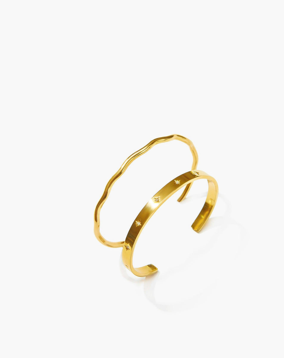Sunset Bangle Set | en route jewelry