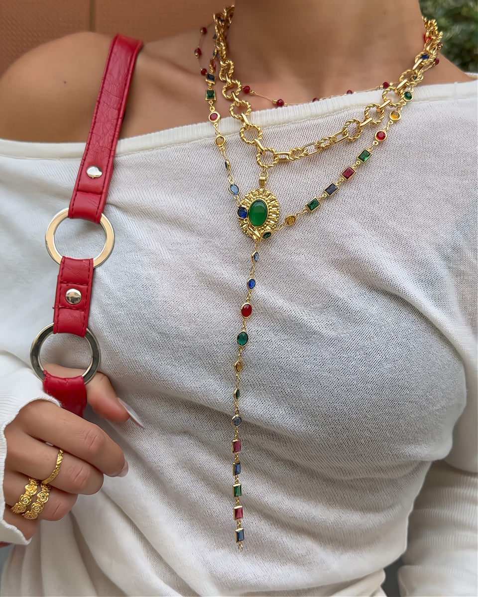 Infinity Long Necklace | en route jewelry