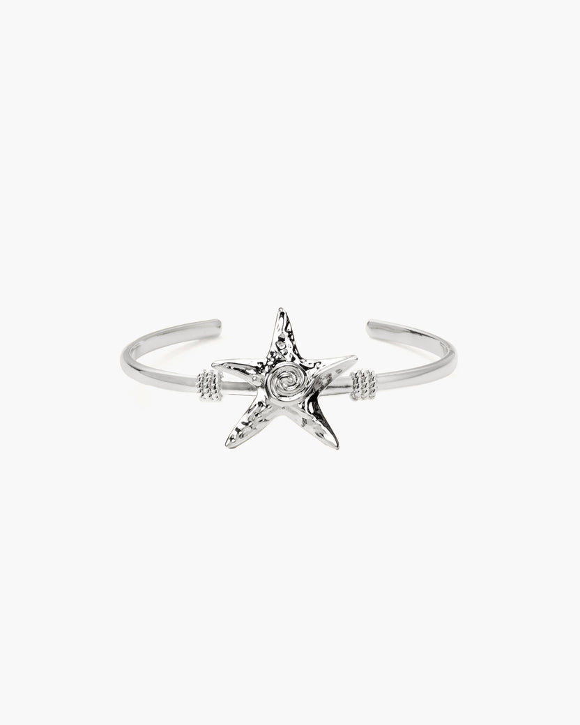 Gold Starfish Bangle