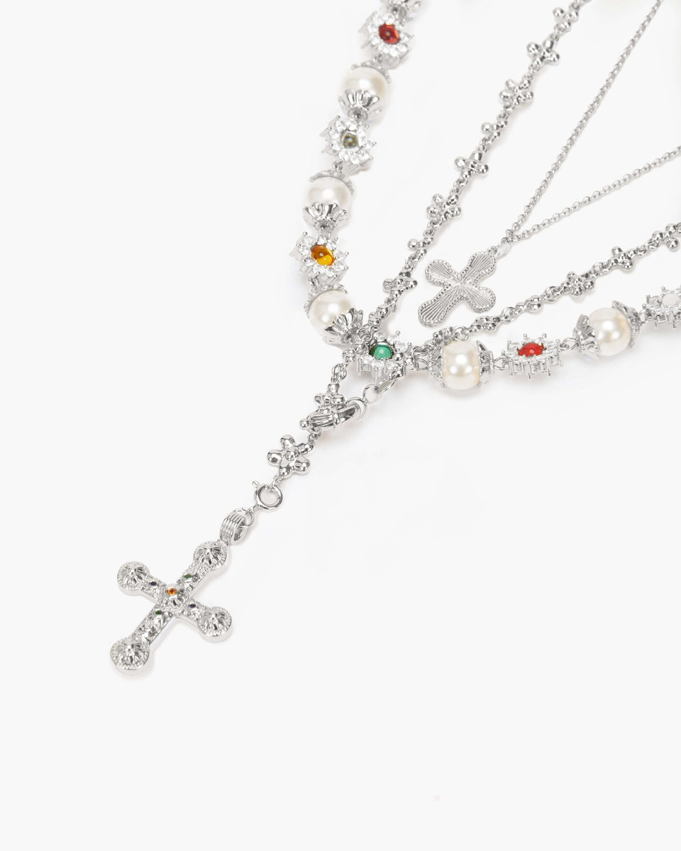 Urban Glam Set in Silver | En Route Jewelry