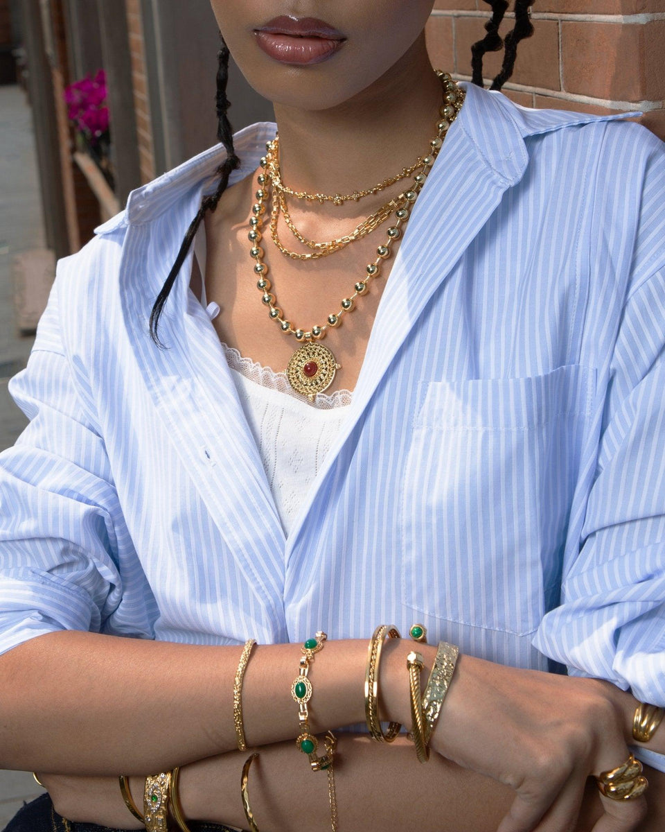 Solar Pulse Necklace | en route jewelry