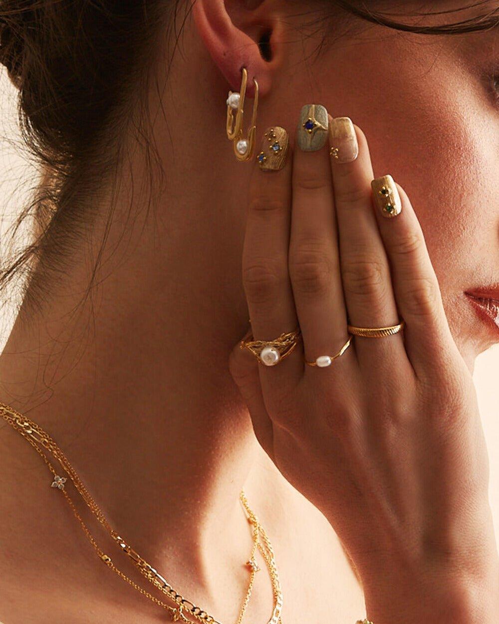 Thalassa Pearl Ring - En Route Jewelry