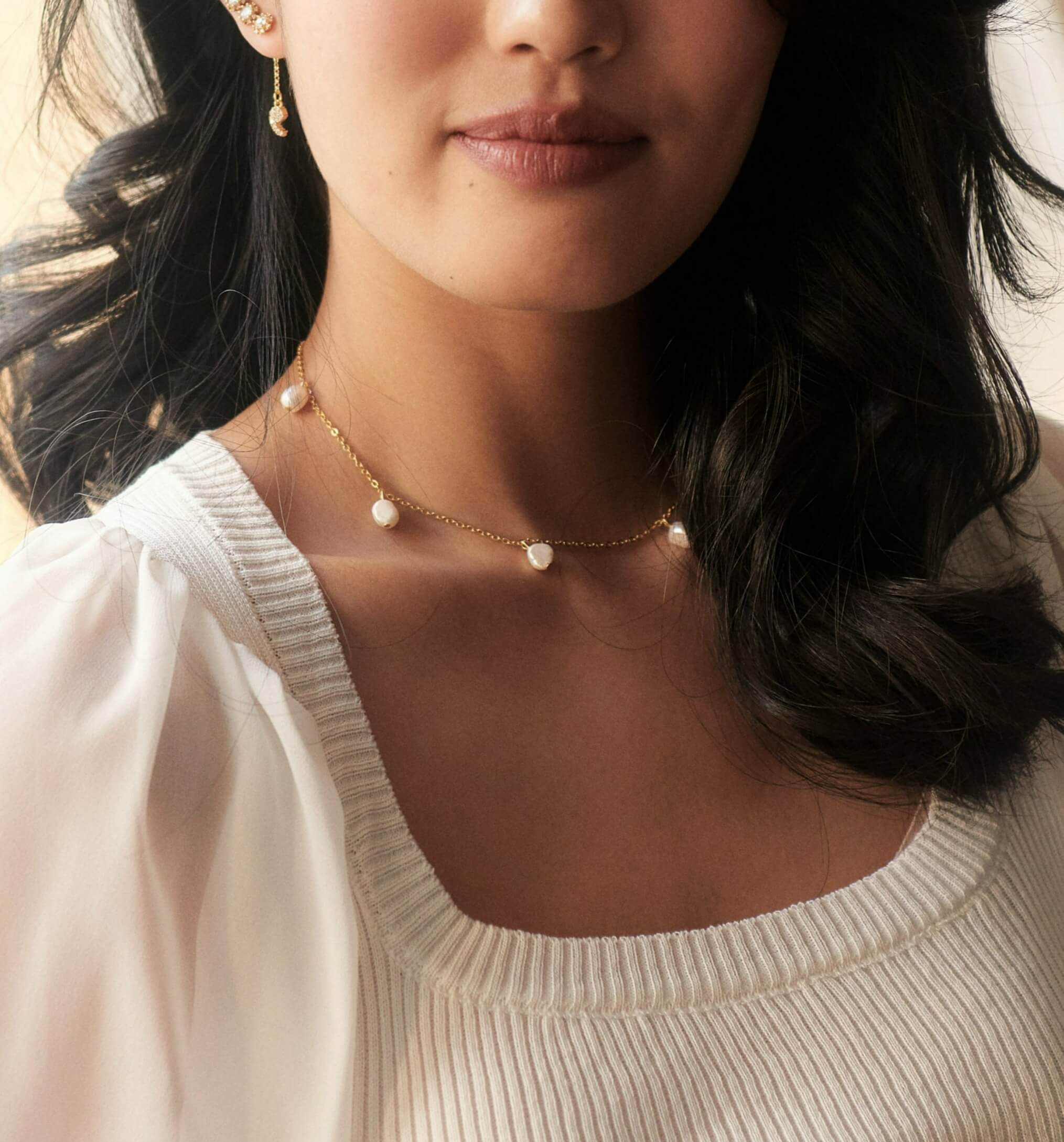 Pearl Necklace | En Route Jewelry